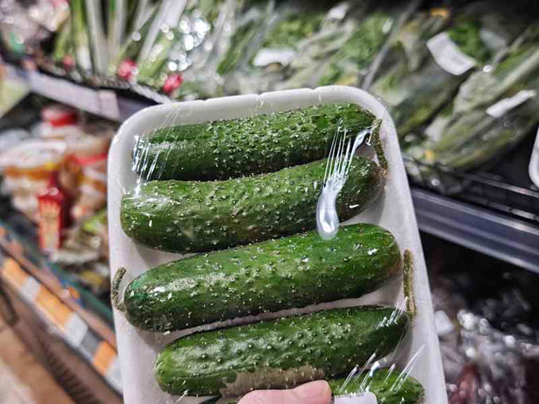 The surprising reason why some cucumbers come wrapped in plastic