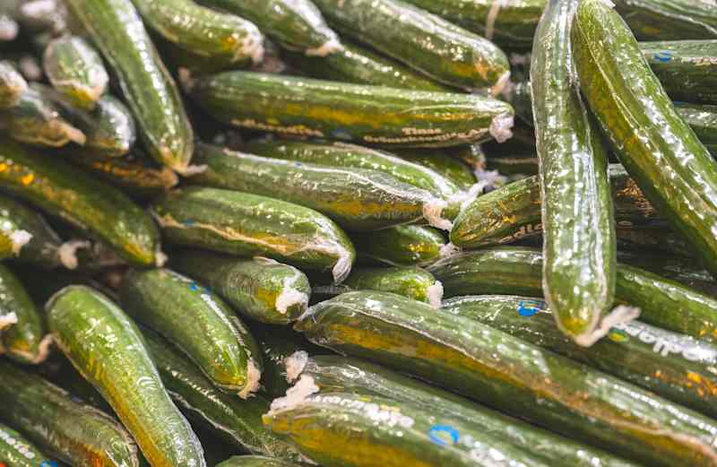 The surprising reason why some cucumbers come wrapped in plastic