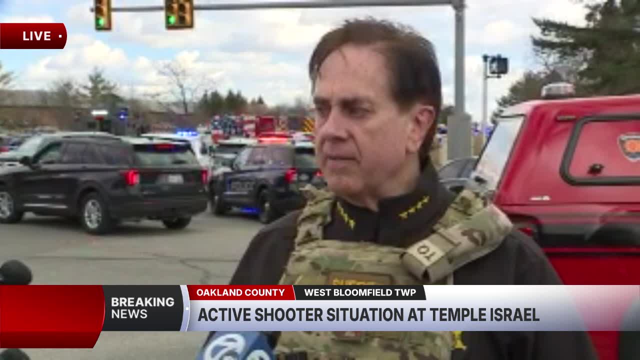 Oakland County Sheriff Michael Bouchard speaks after active shooter at ...