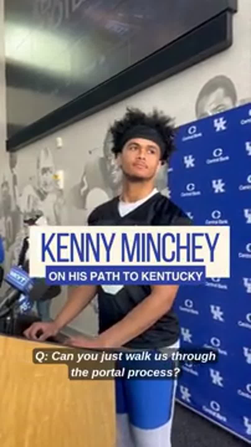 'The best decision for me and my family.' Kenny Minchey on his path to ...