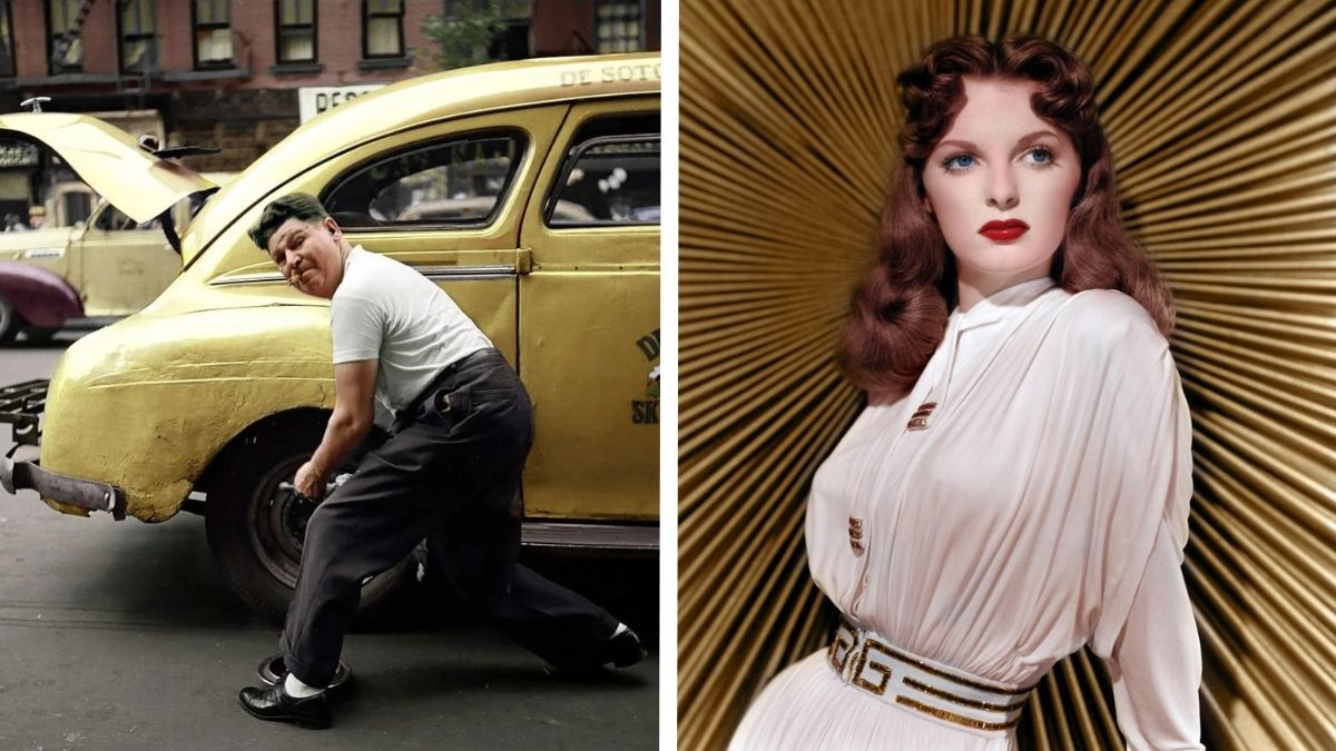20 colorized photos from the late ’40s