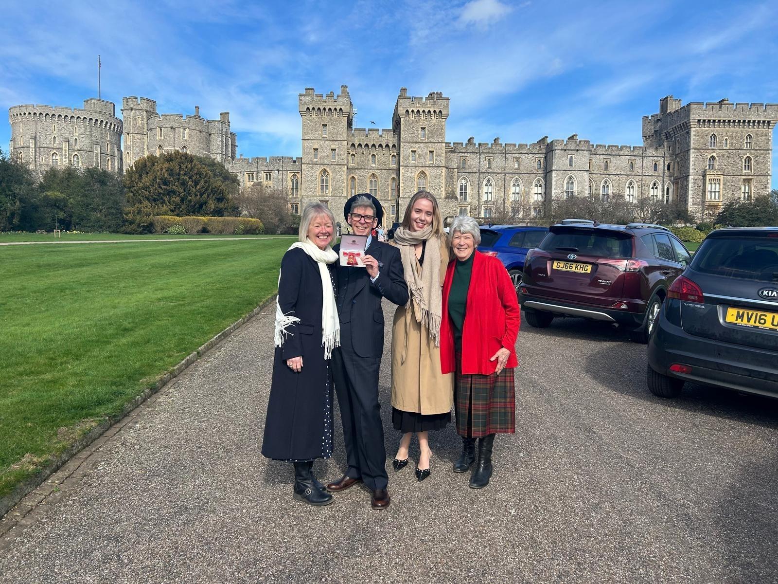 Social care leader Anna Selby receives OBE at Windsor Castle for ...