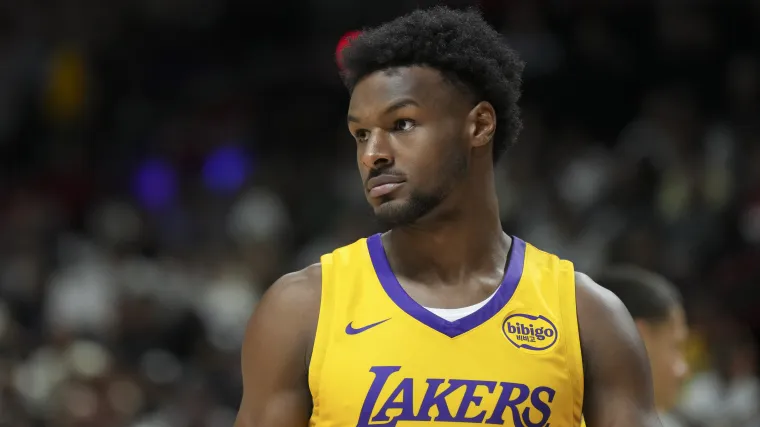 Bronny James makes case for Lakers call-up in historic NBA G League win
