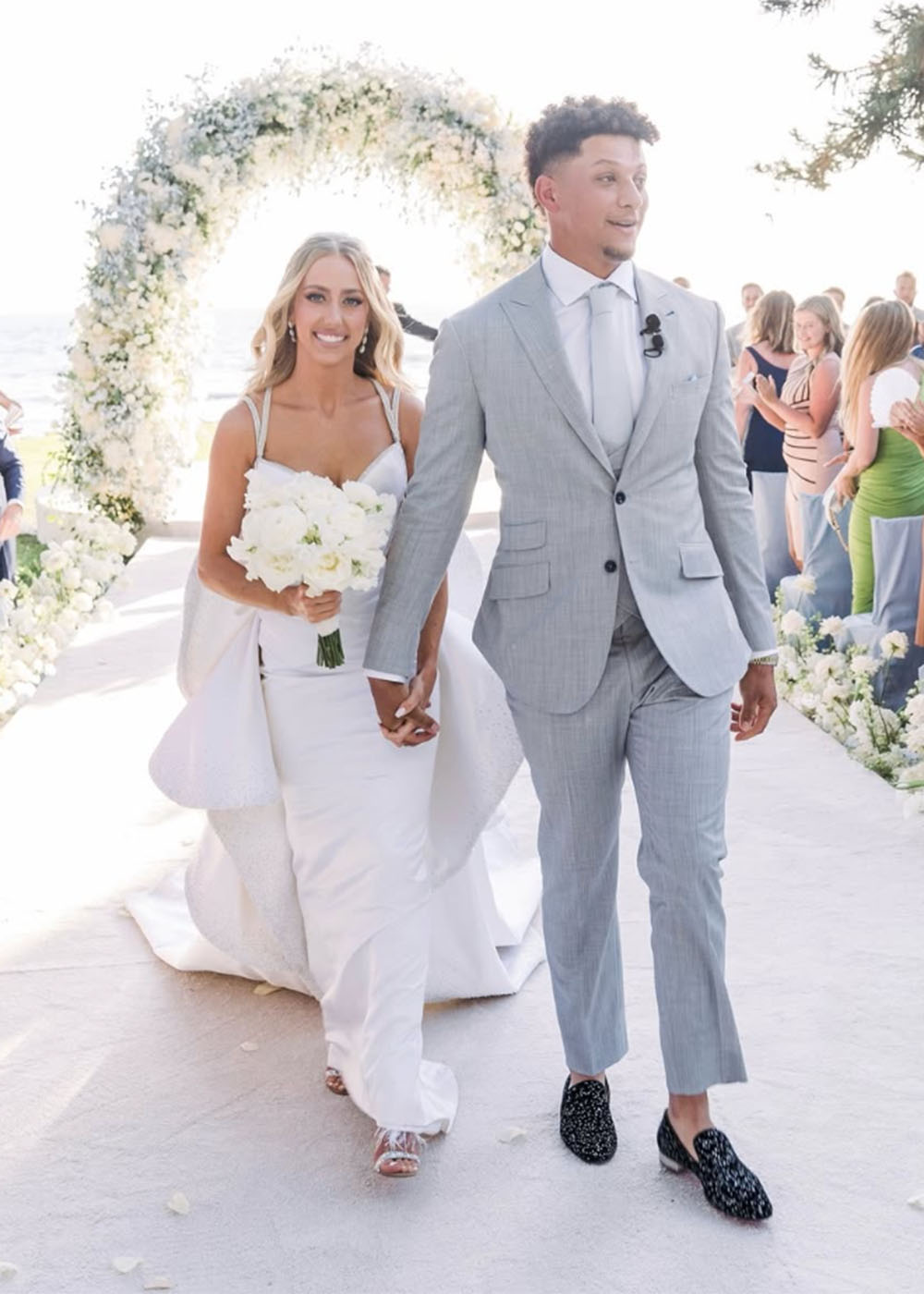 Patrick Mahomes celebrates anniversary with his 'Day 1' Brittany