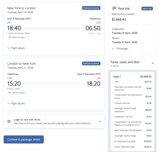 BA adds tier point bonuses from next month, including American Airlines ...