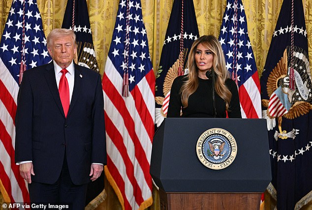 Chivalrous Trump crowns Melania a movie star 'too big for the White House'