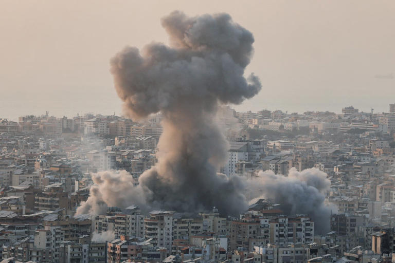 Israel threatens to take Lebanese land as it ramps up Beirut bombing
