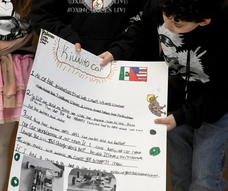 Science fair race: Mitchell students build DIY cars for March 9 event