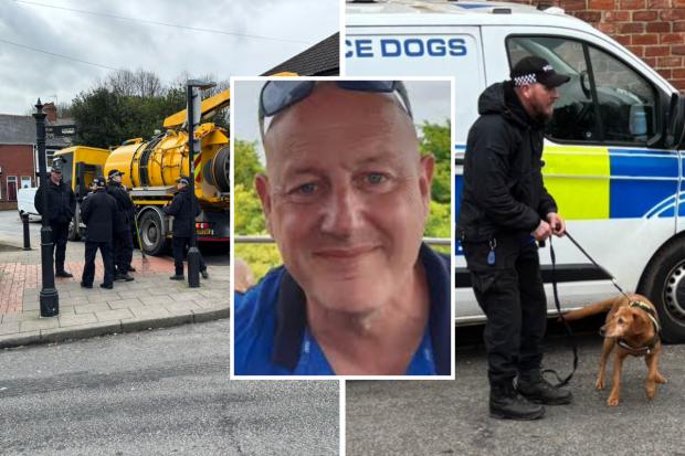 Shildon murder probe - Officers searching drains as police dogs called ...