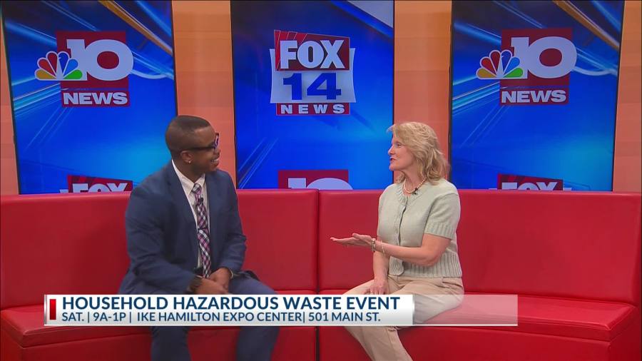 NBC 10 News Today: Household hazardous waste interview