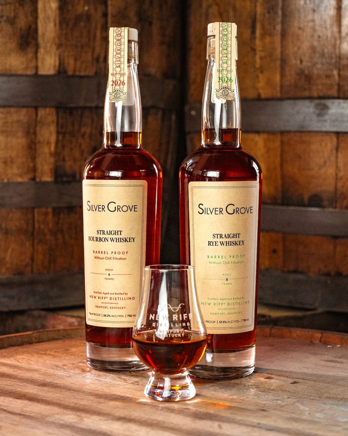New Riff is launching 6-year-old Silver Grove bourbon and rye