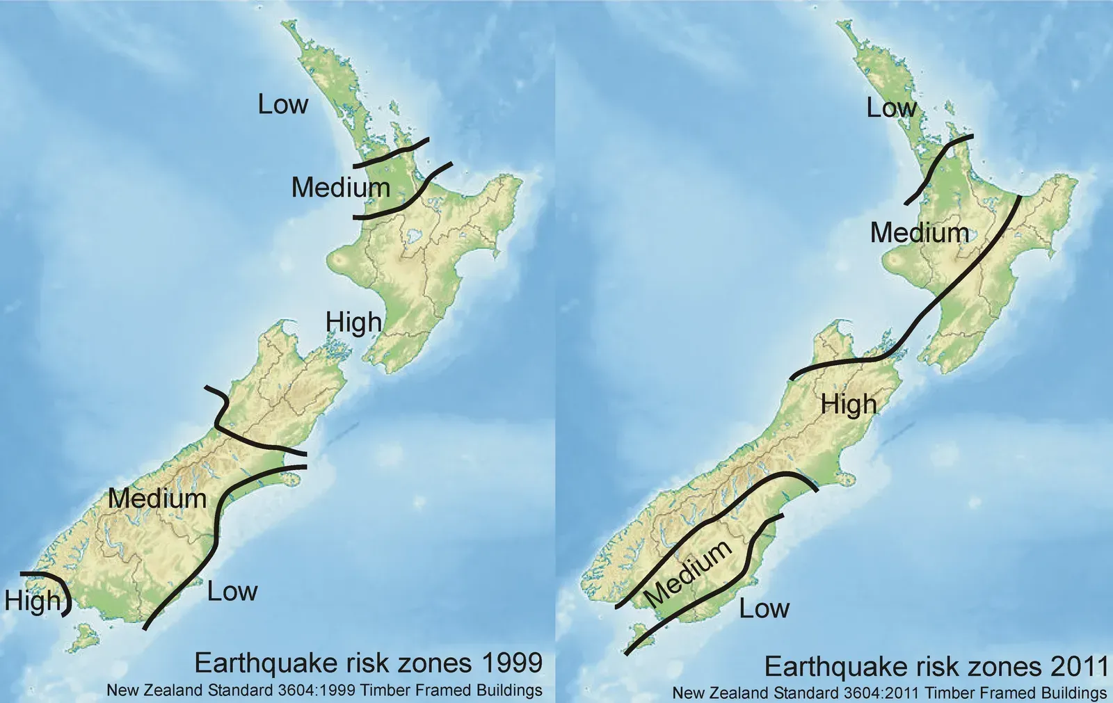 Two fault lines that could trigger the next major US earthquake