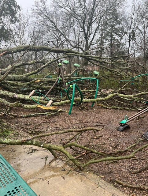 Goodlettsville park playground damaged in severe storms