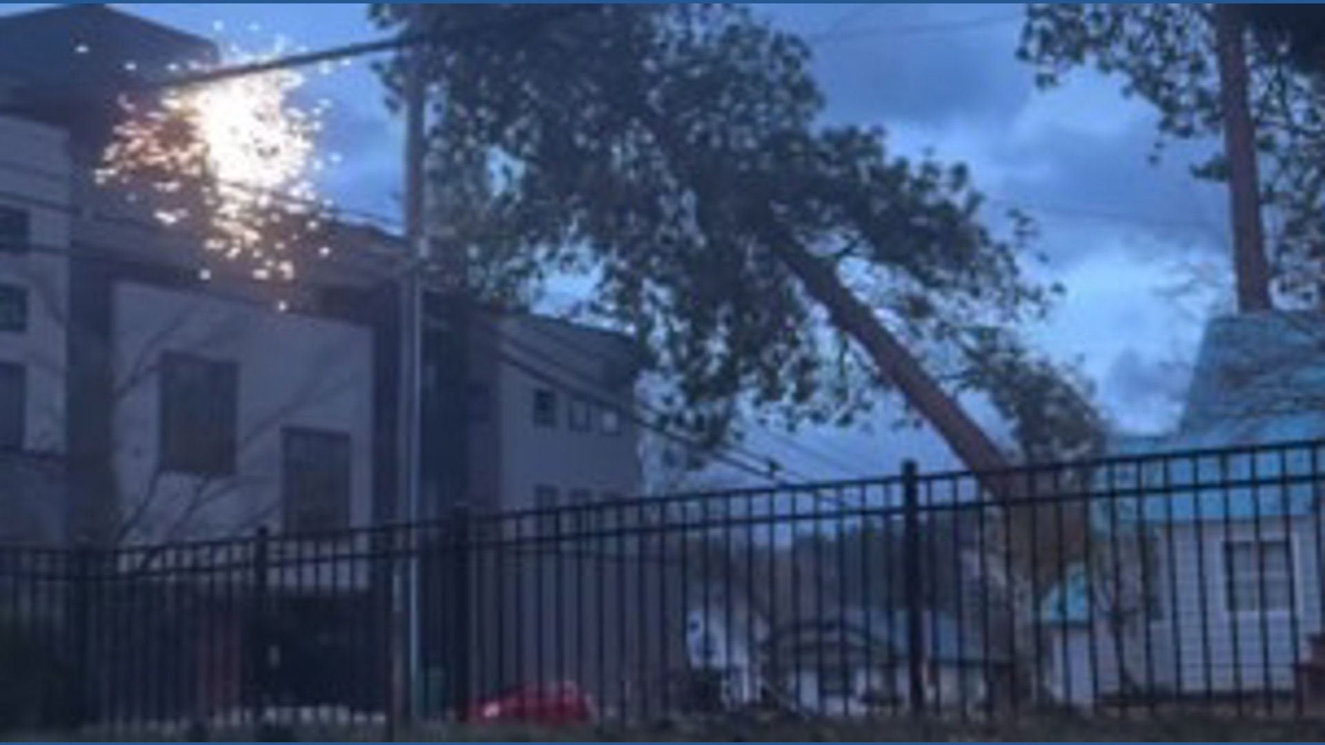 Wind storm damage from KREM 2 viewers