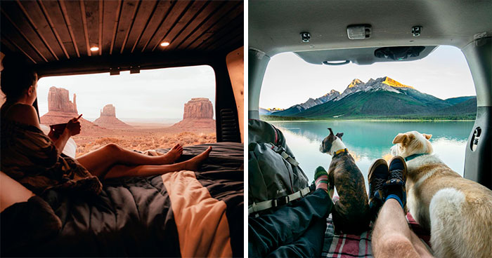 The inspiring beauty of van life
