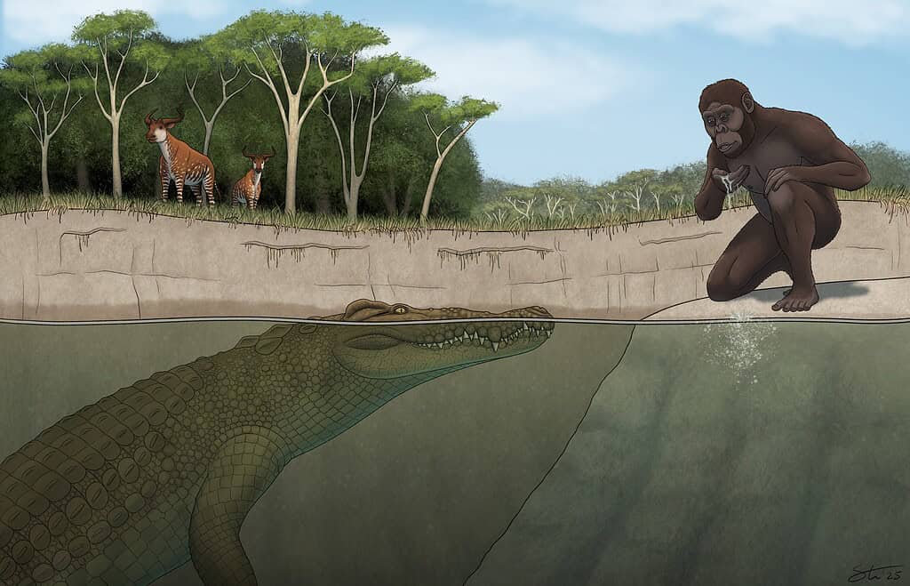 Brutal new, 15-foot horned crocodile once stalked and hunted our ...