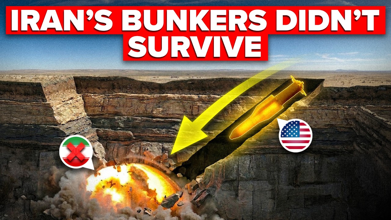 US just used something beyond unstoppable… Iran’s secret bunkers erased!
