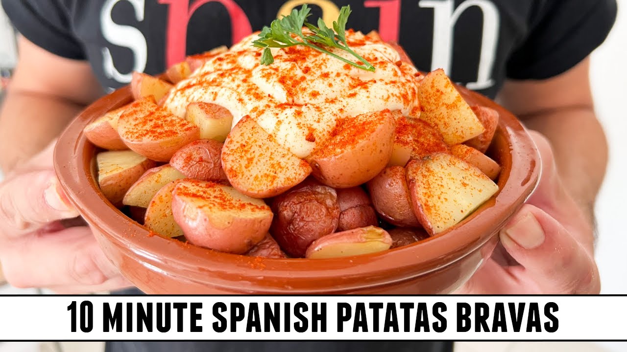 Patatas bravas | Quick authentic Spanish recipe in 10 minutes