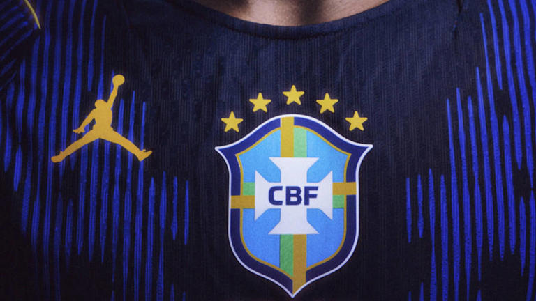 Jordan Brand unveils Brazil's away kit for 2026 FIFA World Cup