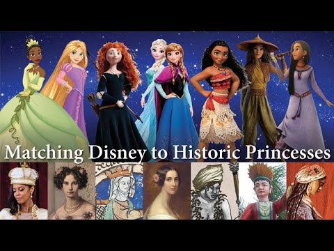 Disney princesses and their historical inspirations