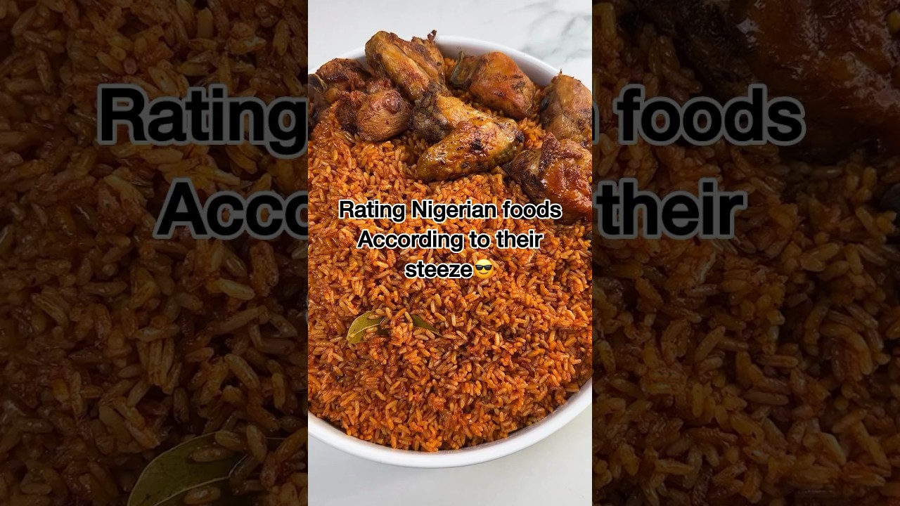 Exploring Nigerian foods and their unique vibes