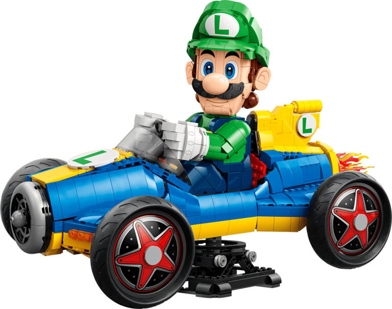 Lego launches 2,234-piece Luigi and Mach 8 set for $180