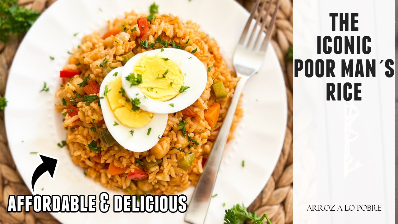 Spanish poor man’s rice | Traditional rustic rice recipe