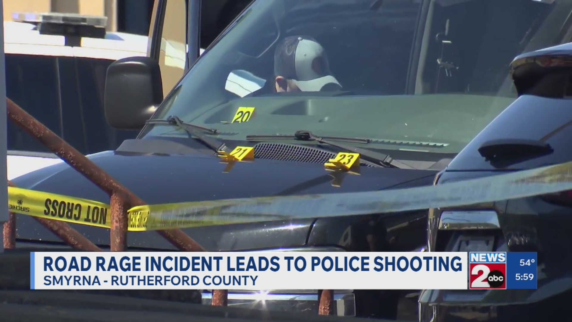 Road rage incident leads to police shooting in Smyrna, TN