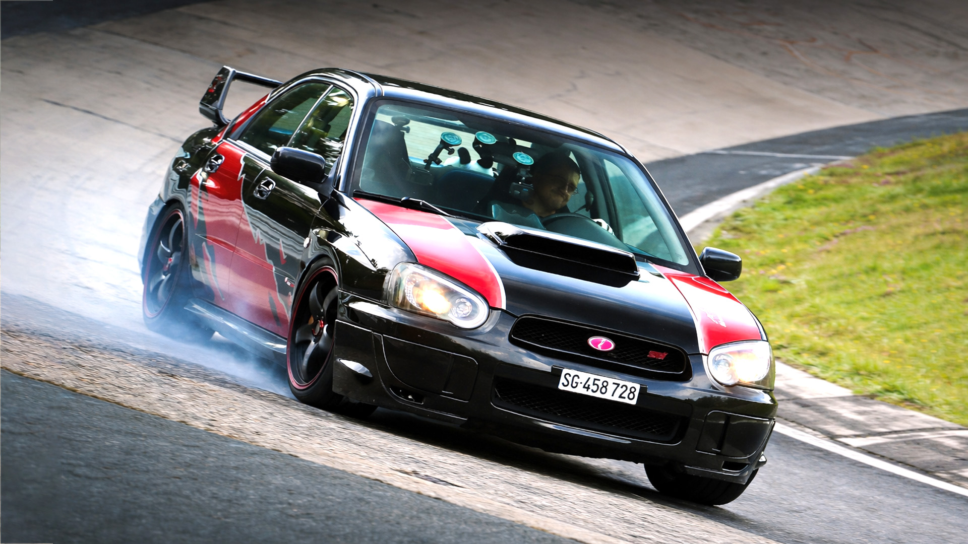 Taking a rally inspired Subaru WRX STI to the Nürburgring track