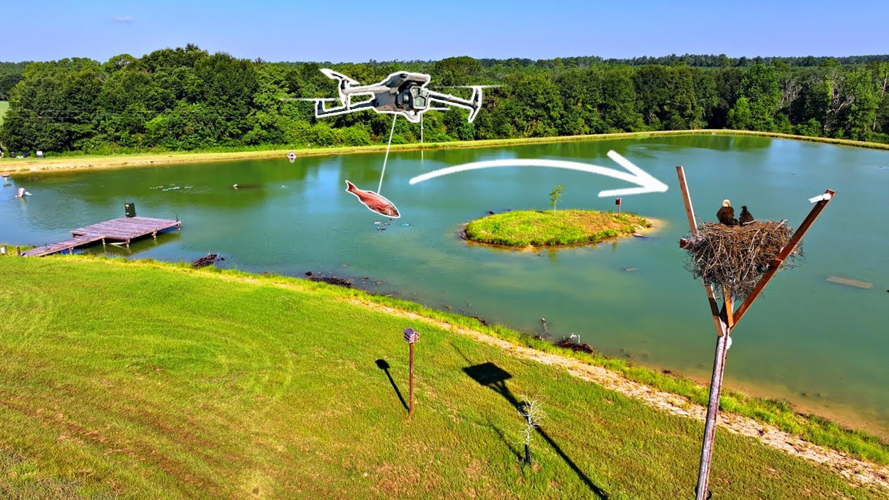 Watch me fill the pond and tag the bass!
