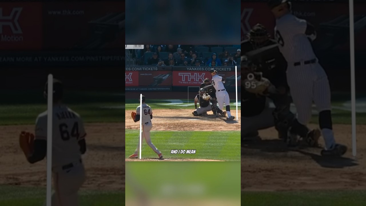 When the tallest pitcher in baseball history faces the tallest outfielder