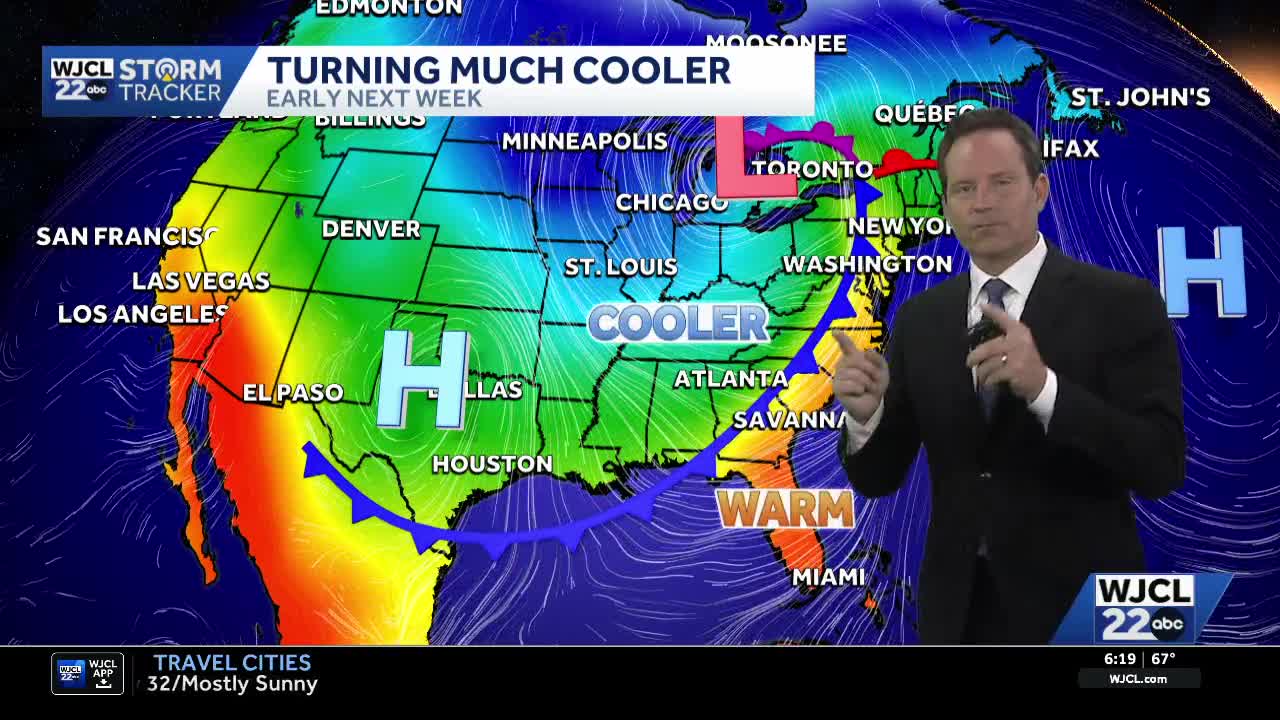 Big temperature swings ahead as St. Patrick's Day nears in Savannah