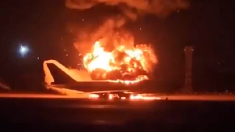 Did Israel bomb Iranian KC-747 tanker at Tehran’s Mehrabad Airport ...