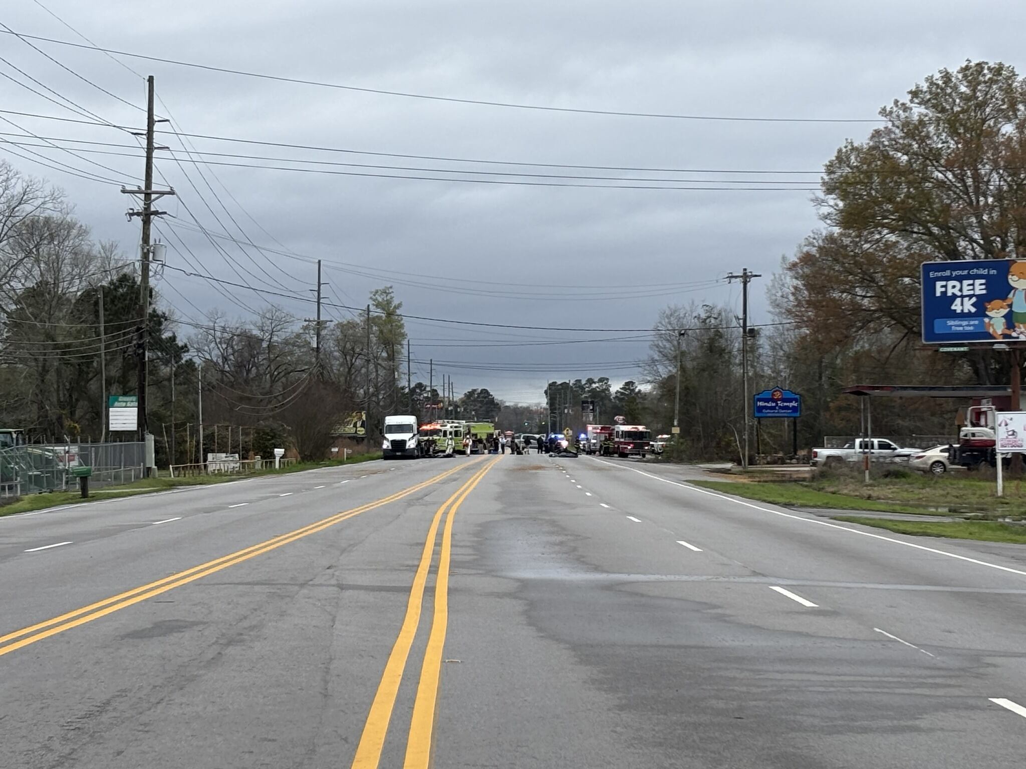 Road closed in Orangeburg County due to chemical spill