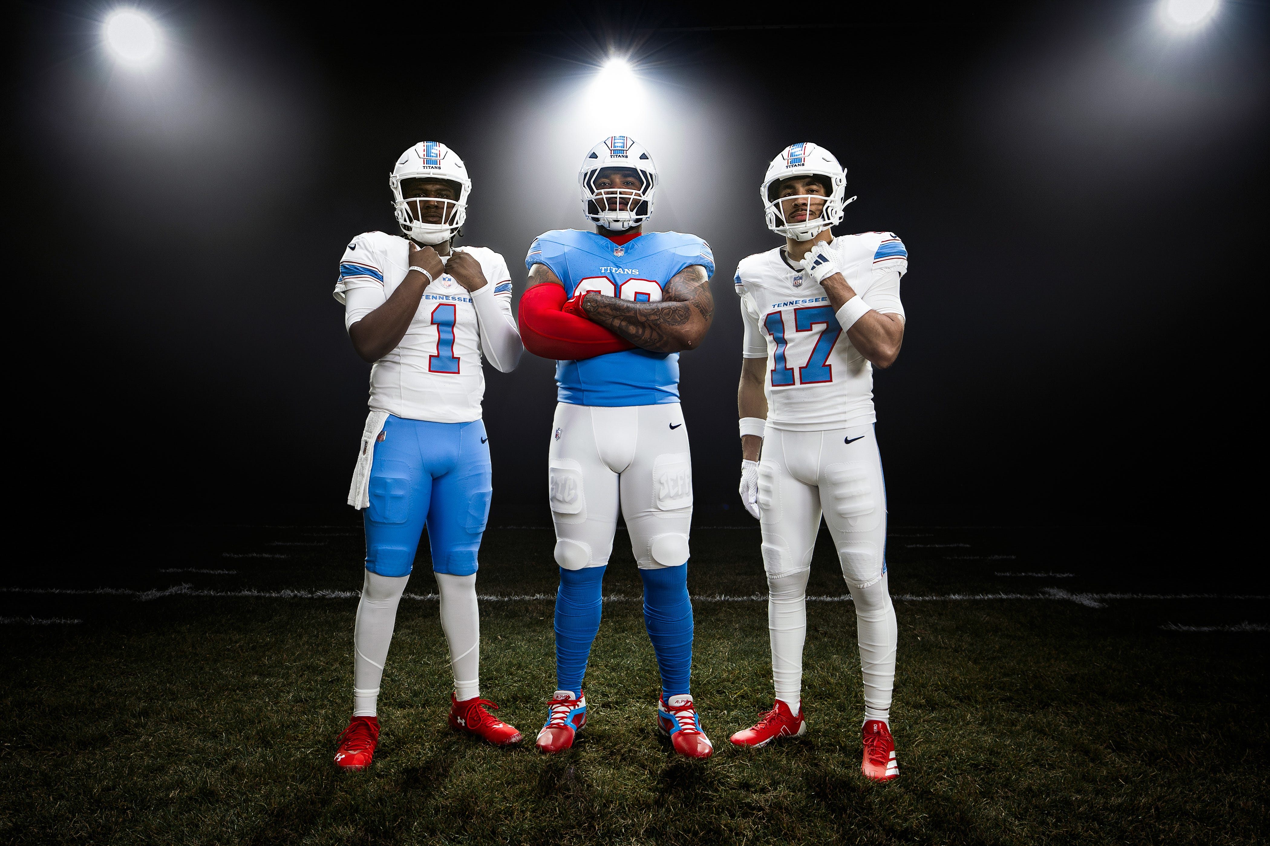 Titans' new uniforms have iconic retro inspiration that might irk some fans