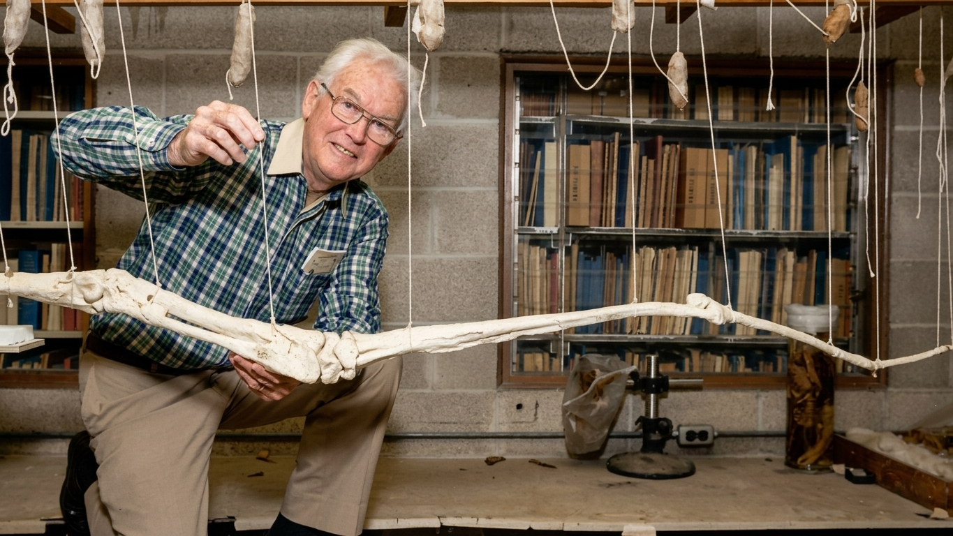 He found this huge bone - then scientists realized what it really was