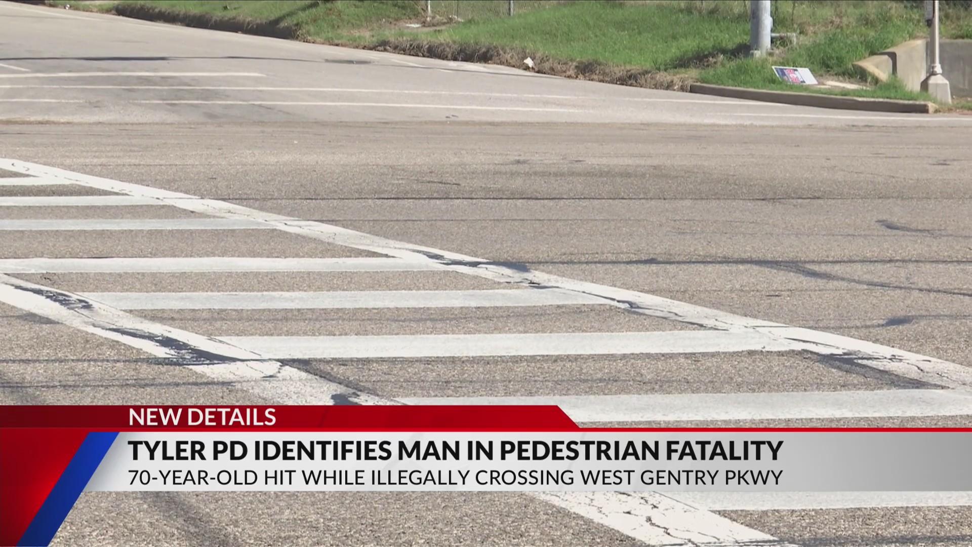 70-year-old pedestrian killed in fatal Tyler crash identified by police