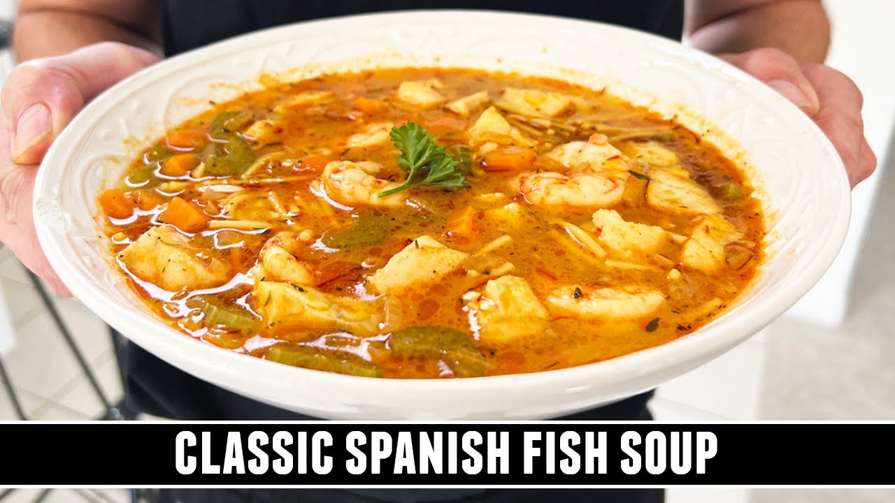 Classic Spanish fish soup | Easy 30-minute authentic recipe