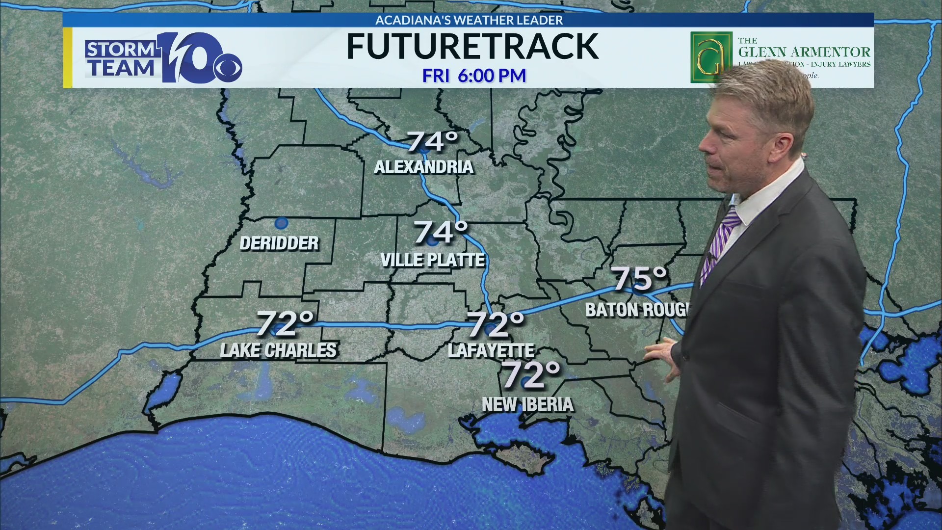 Heath Morton night forecast 3/12/26