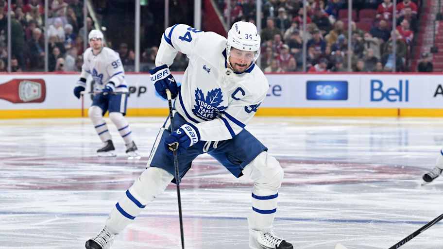 Maple Leafs lose Auston Matthews after controversial hit from Radko Gudas