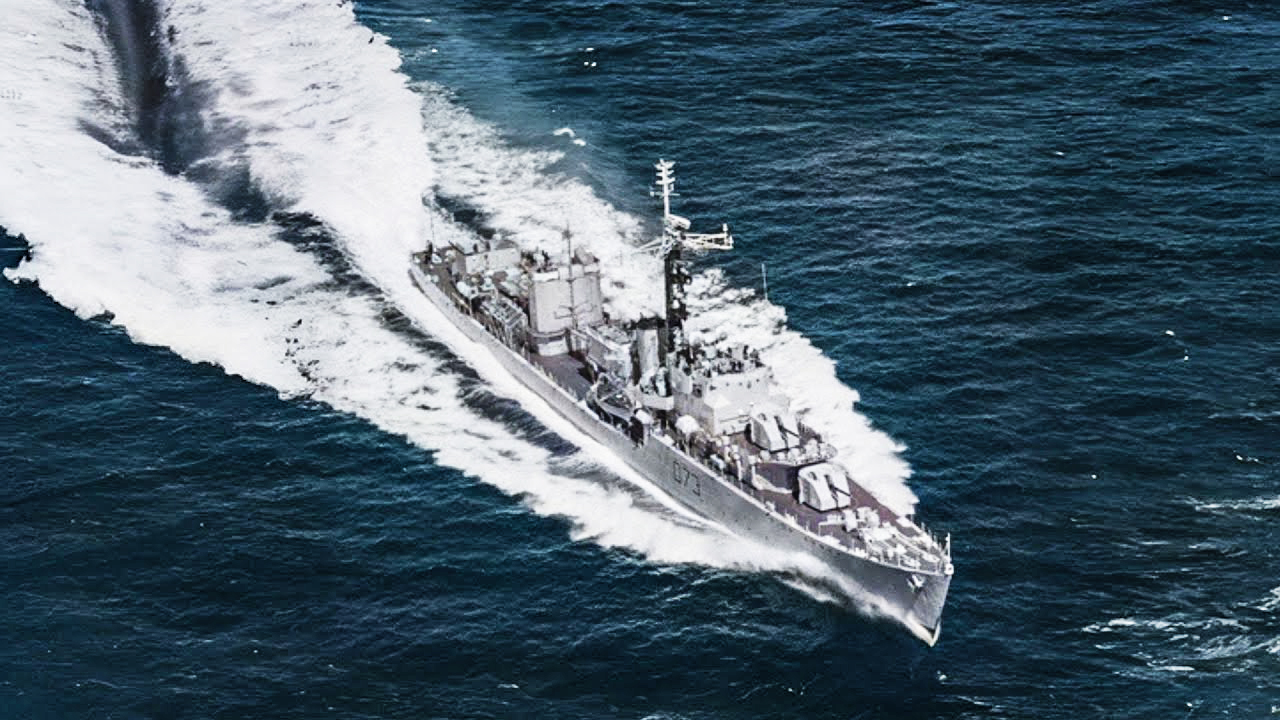 HMS Cavalier - The 31.8-knot destroyer that won Britain’s fastest ship race