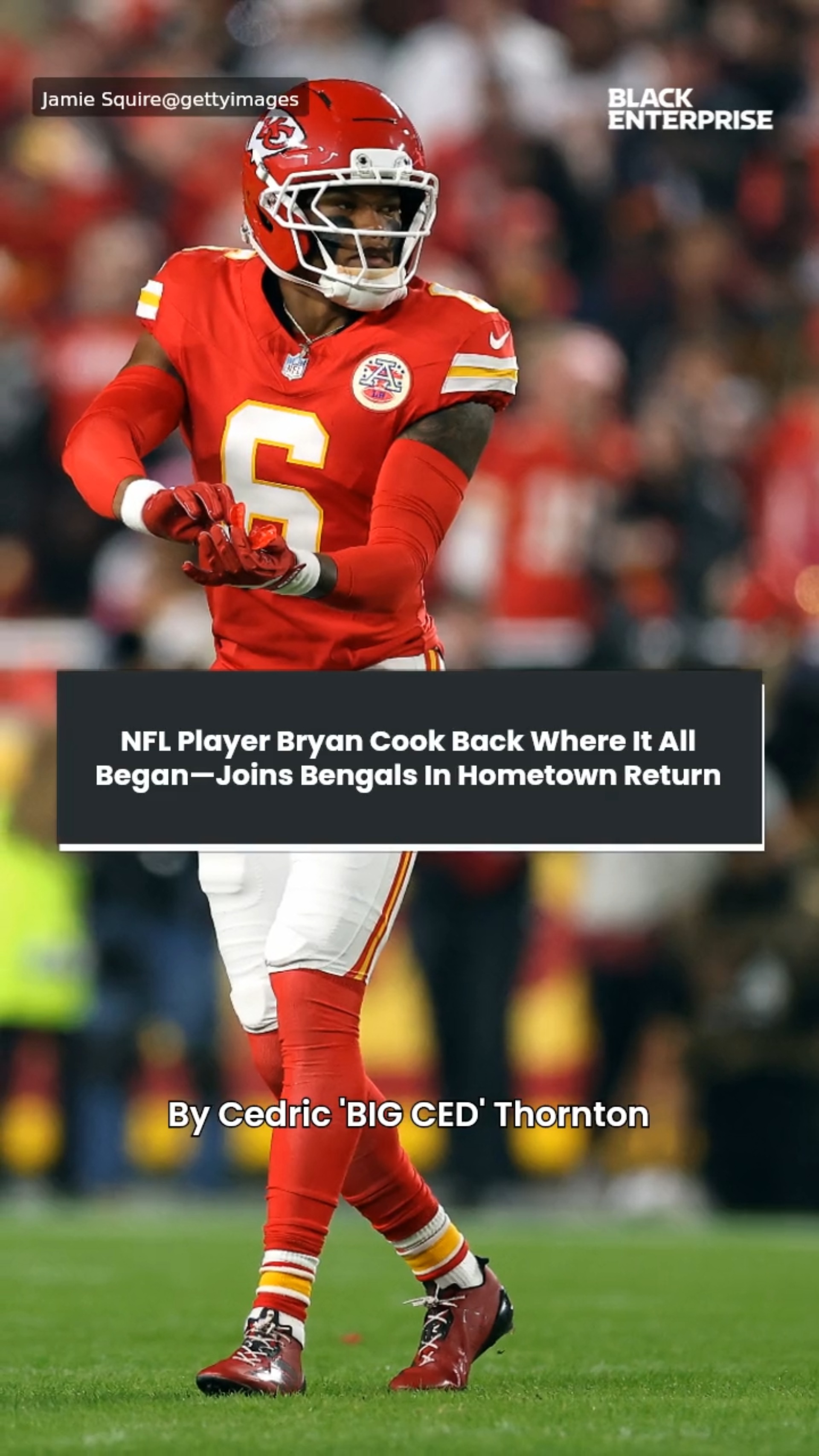 NFL player Bryan Cook back where it all began – joins Bengals in ...