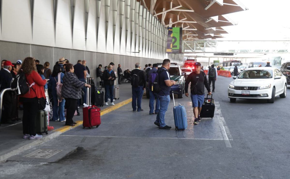 AICM pide a viajeros adelantar sus llegadas a terminales; alerta por ...