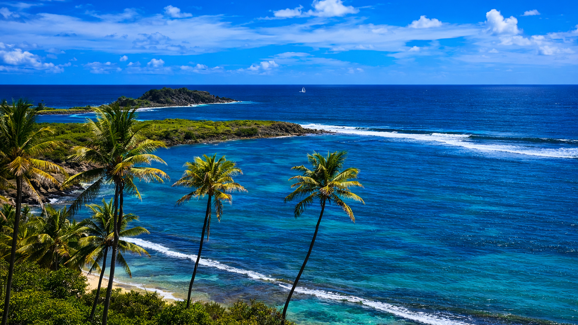 Is this the most relaxing beach view on Earth?