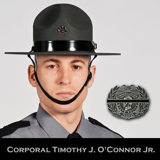 PSP: Funeral arrangements announced for fallen Cpl. Timothy O’Connor Jr.