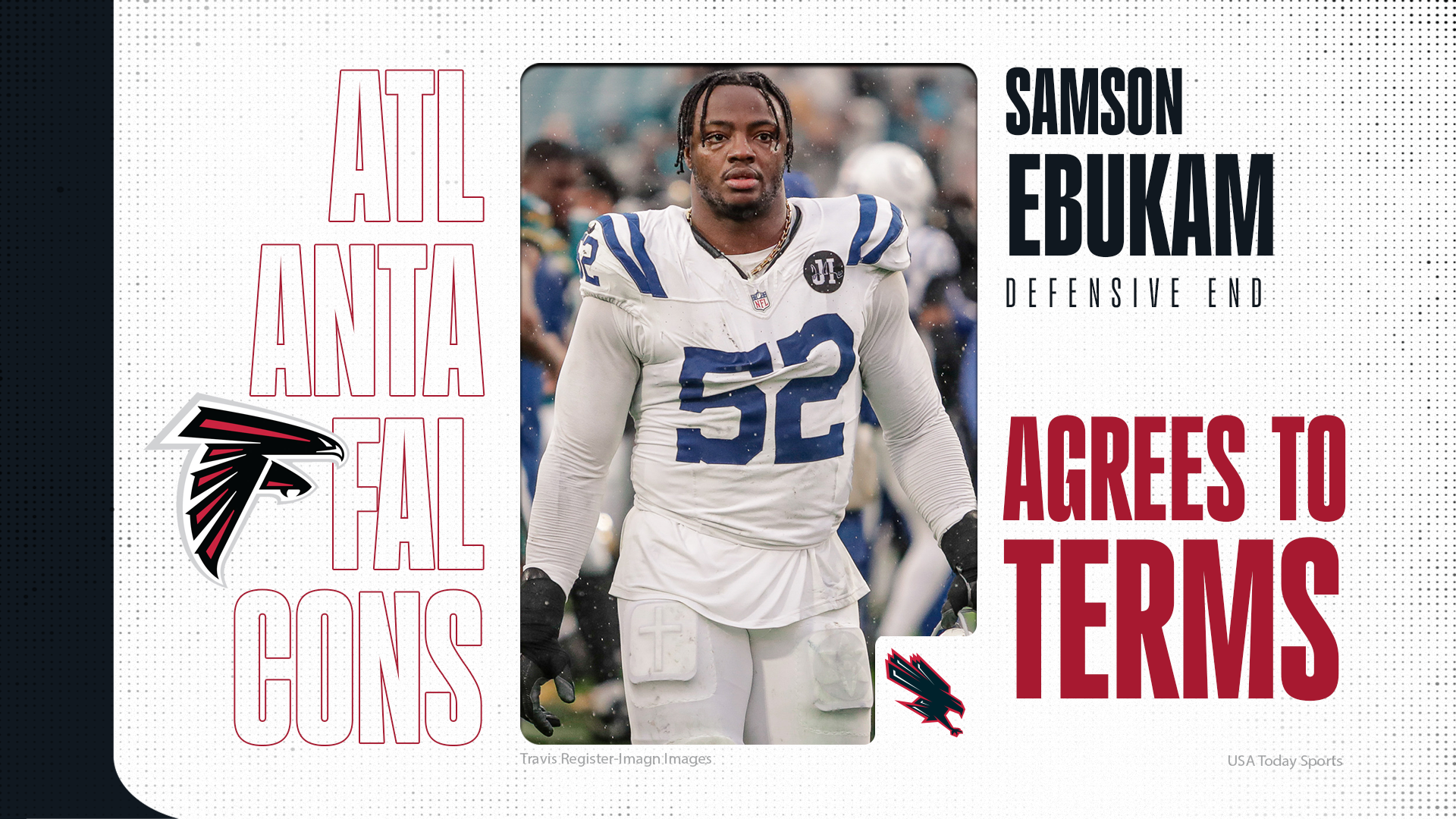 Falcons expected to sign former Colts edge rusher in free agency