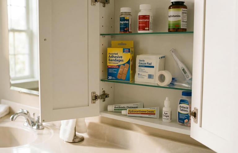 10 things you should always keep in your medicine cabinet