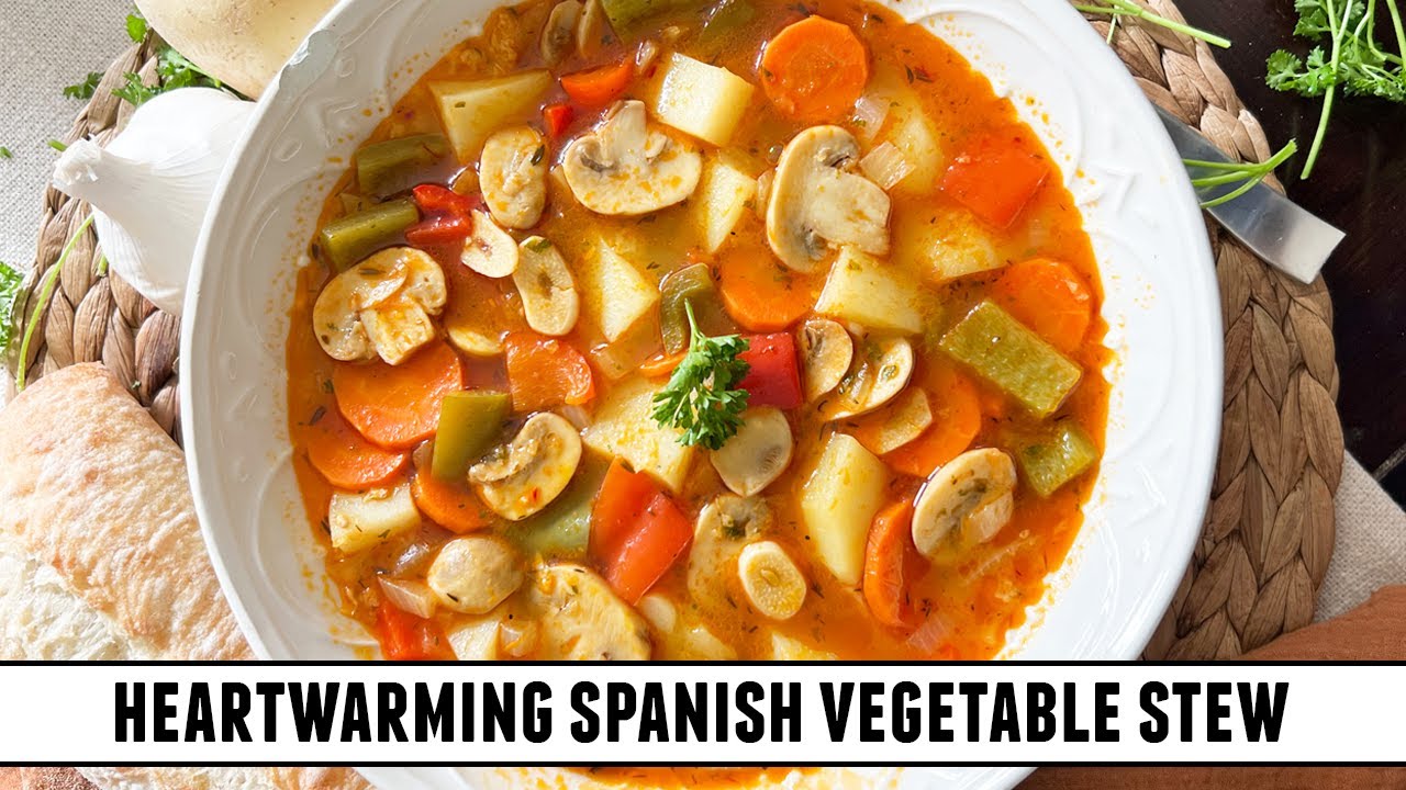 Spanish vegetable stew with hearty one pot flavor