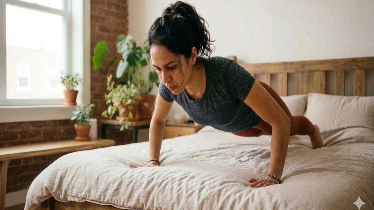 Can you build core strength in bed instead of doing planks? Trainers ...