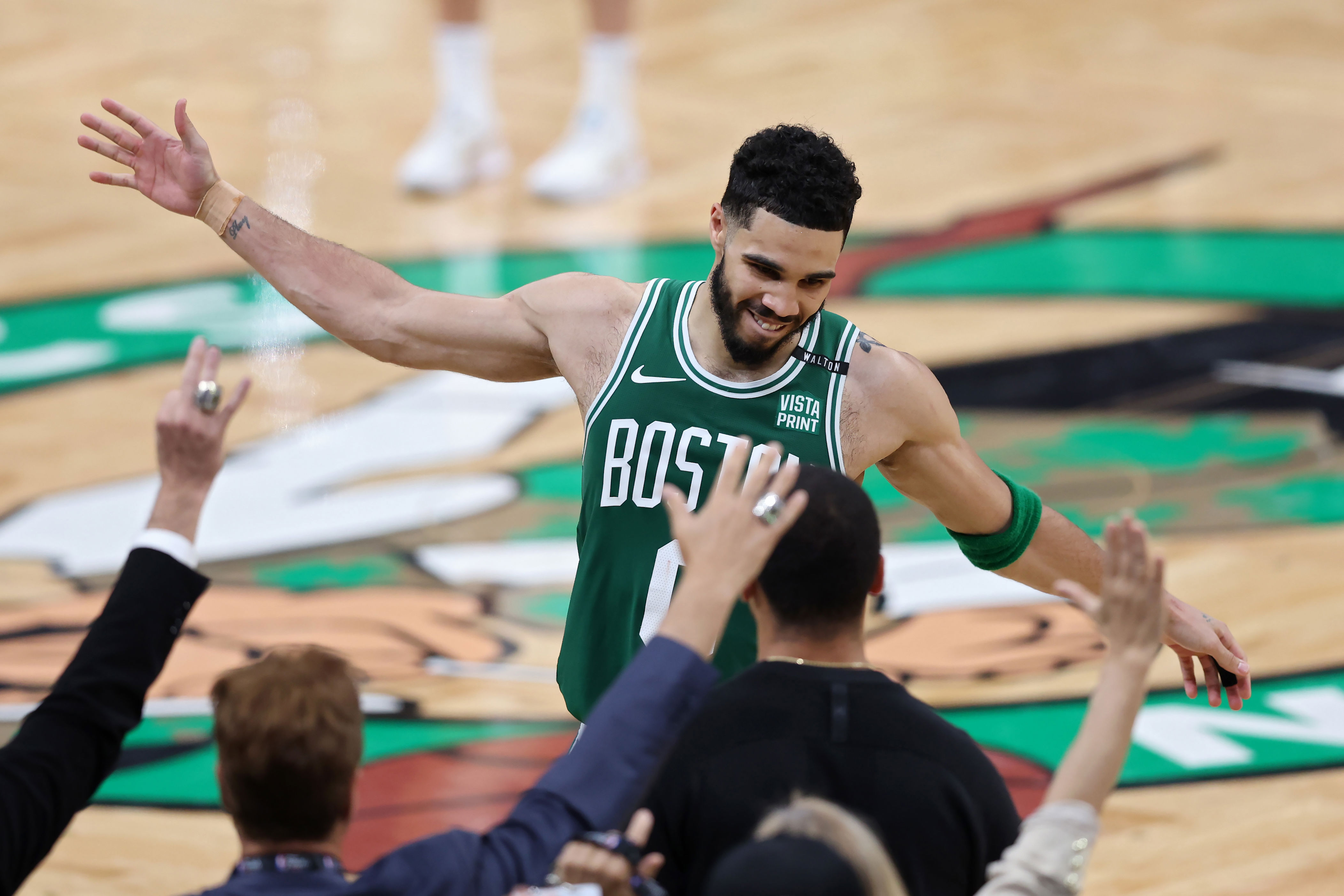 NBA star Jayson Tatum made history in Warriors-Celtics game